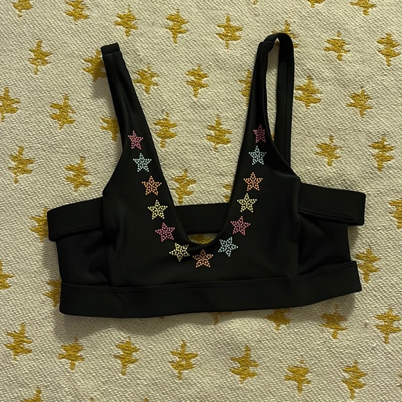Beach Riot | Intimates & Sleepwear | Beach Riot Star Studded Sports Bra ...